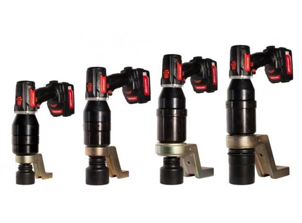 EA 2/150 3/4" firkant momenttrekker accu Alkitronic el styrt 140-1400Nm ...