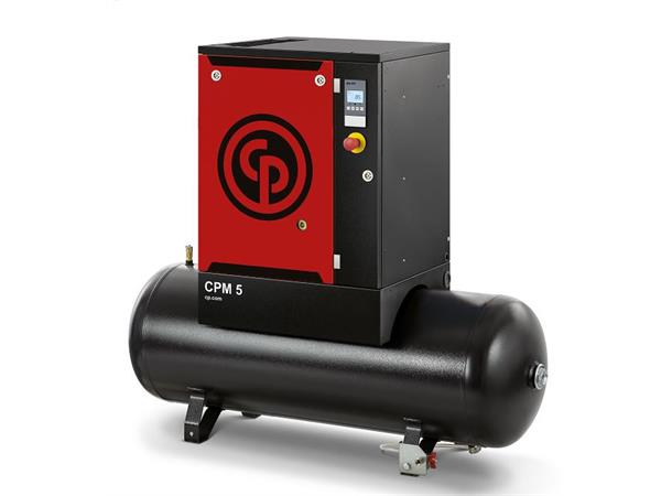 CPM 4/8 230/50K 200 C CE CP Skruekompressor 3kw,8bar, 230V/3fas - NTT D4